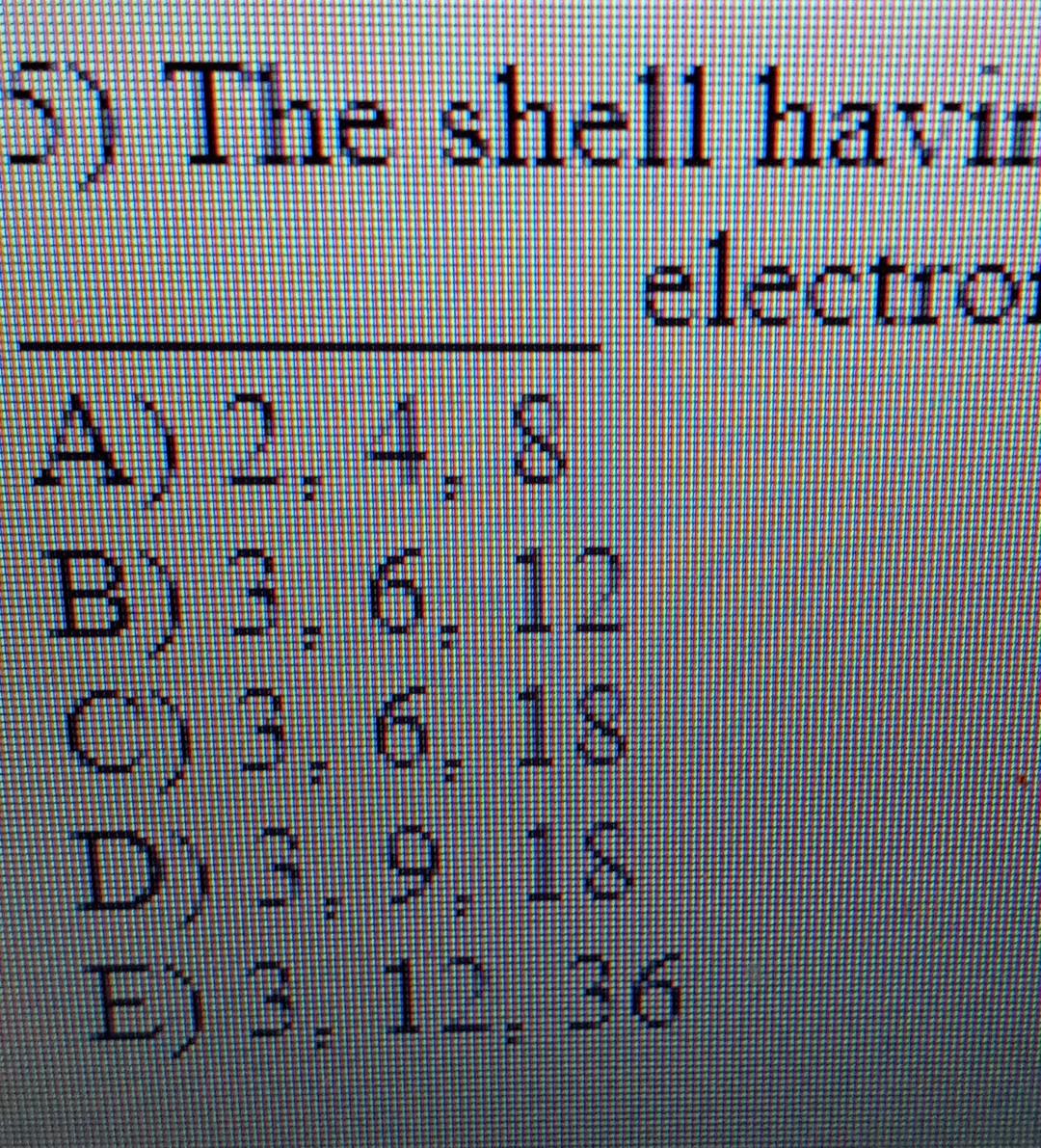 Solved The shell having n=2 contains [ ]subshells, a | Chegg.com