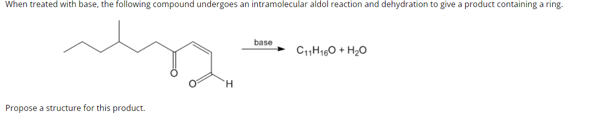 Solved When treated with base, the following compound | Chegg.com
