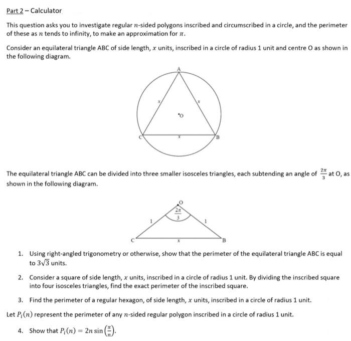 Solved Part 2 - Calculator This question asks you to | Chegg.com
