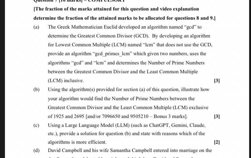 Solved SECTIONCQuestion 7 [10 ﻿marks] - ﻿COMPULSORY[The | Chegg.com