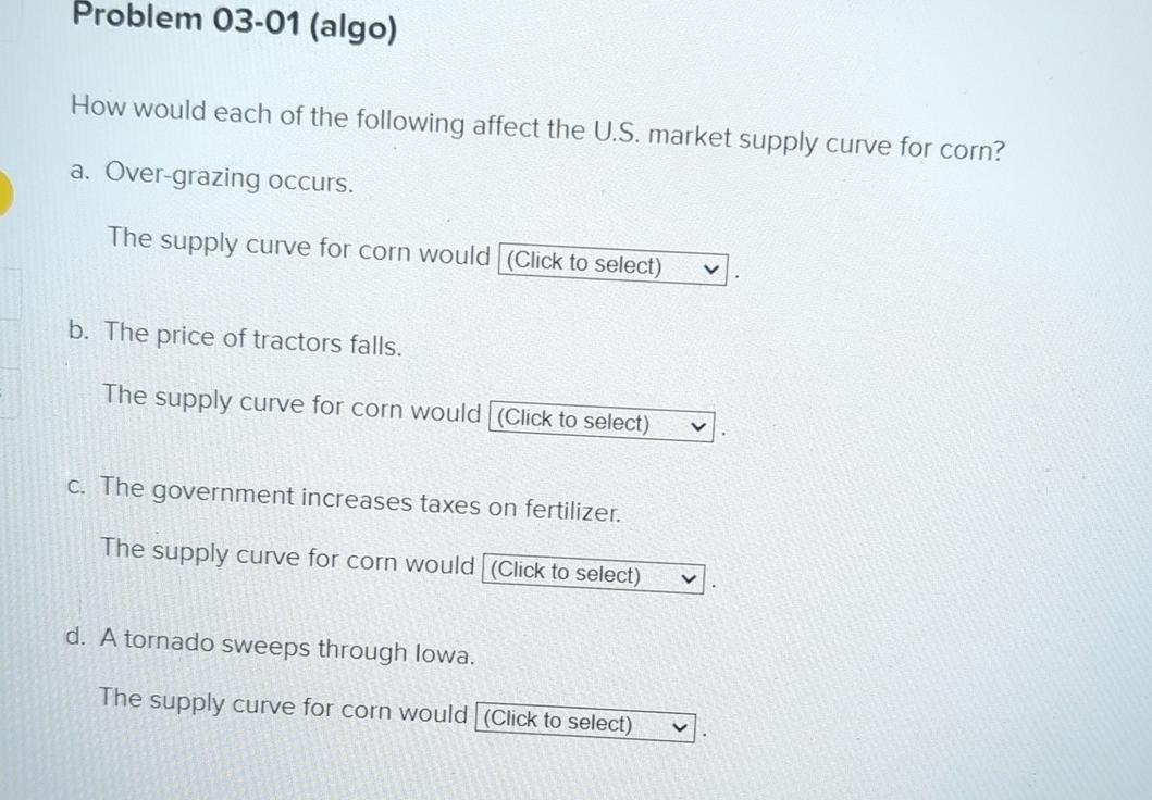 Solved Problem 03-01 (algo)How would each of the following | Chegg.com