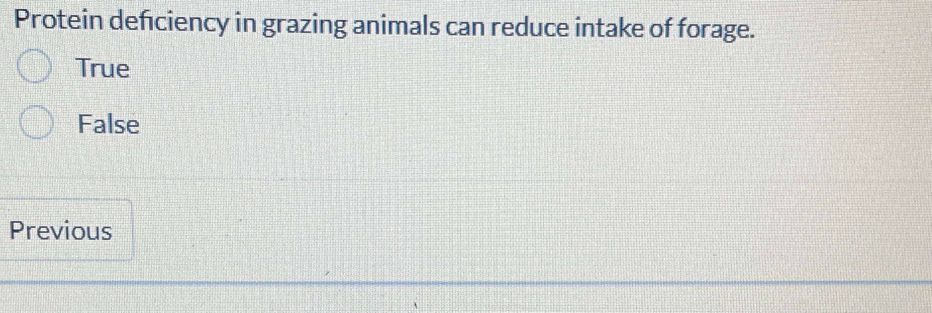 Solved Protein deficiency in grazing animals can reduce | Chegg.com