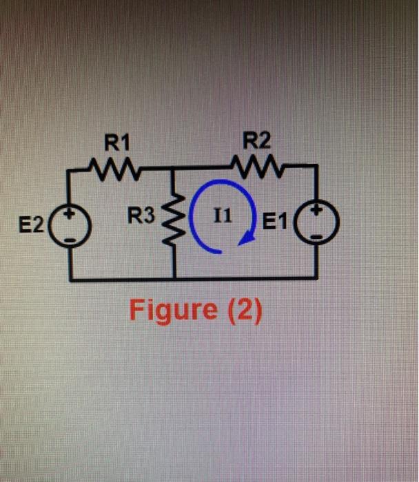 Solved For the electric circuit shown in Figure (2), | Chegg.com