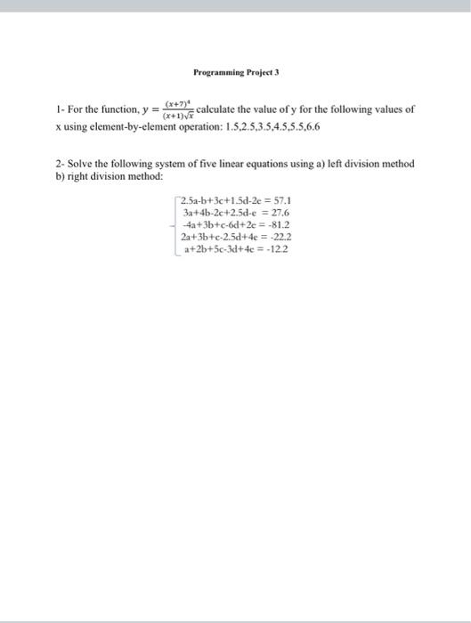 Solved 1- For the function, y=(x+1)x(x+7)4 calculate the | Chegg.com