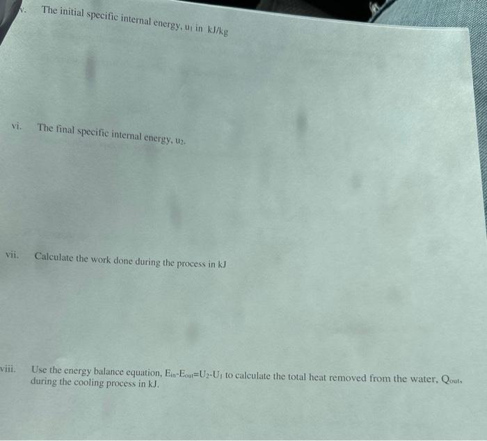 Solved A closed rigid container initially contains 2 m³ of | Chegg.com