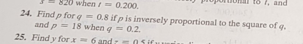 Solved Find p ﻿for q=0.8 ﻿if p ﻿is inversely proportional to | Chegg.com
