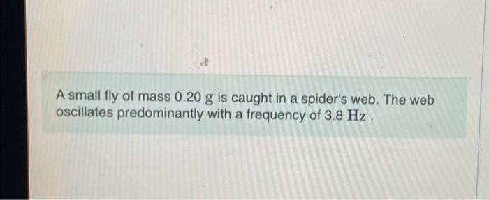 Solved What is the value of the effective spring stiffness | Chegg.com