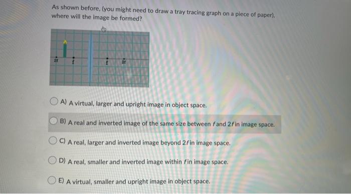 Solved As shown before, (you might need to draw a tray | Chegg.com