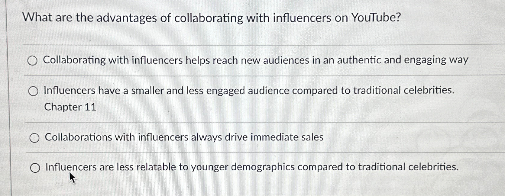 Solved What are the advantages of collaborating with | Chegg.com