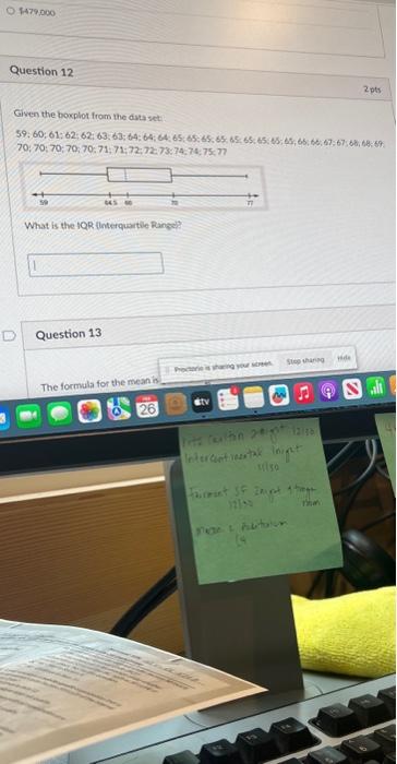Solved Given the boxplot from the data set: | Chegg.com