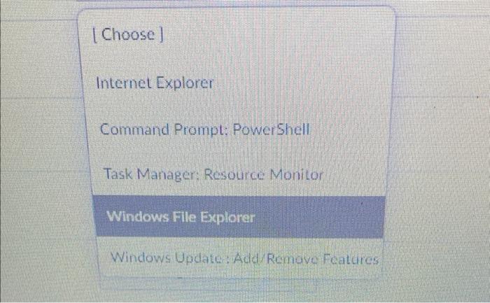 Solved 1 Question 3 Match the SuSE Linux command(s) with the | Chegg.com