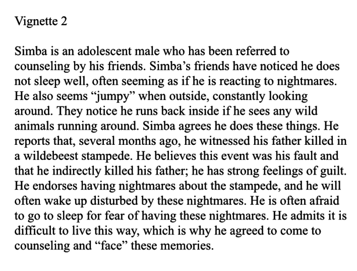 Solved Read the following Vignette and determine which | Chegg.com