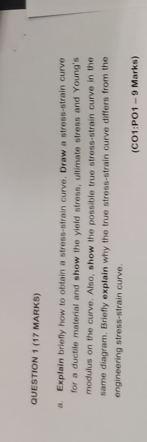 Solved QUESTION 1 (17 ﻿MARKS)a. ﻿Explain briefly how to | Chegg.com