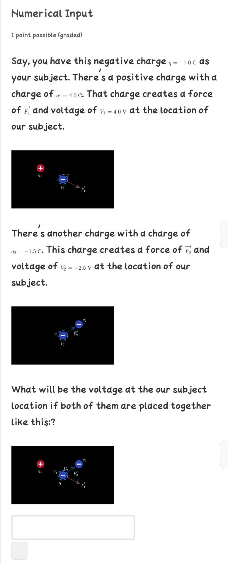 Solved Numerical Input 1 point possible (graded) What's the | Chegg.com