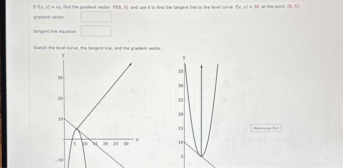 Solved If f(x,y)=xy, find the gradient vector ∇f(6,5) and | Chegg.com