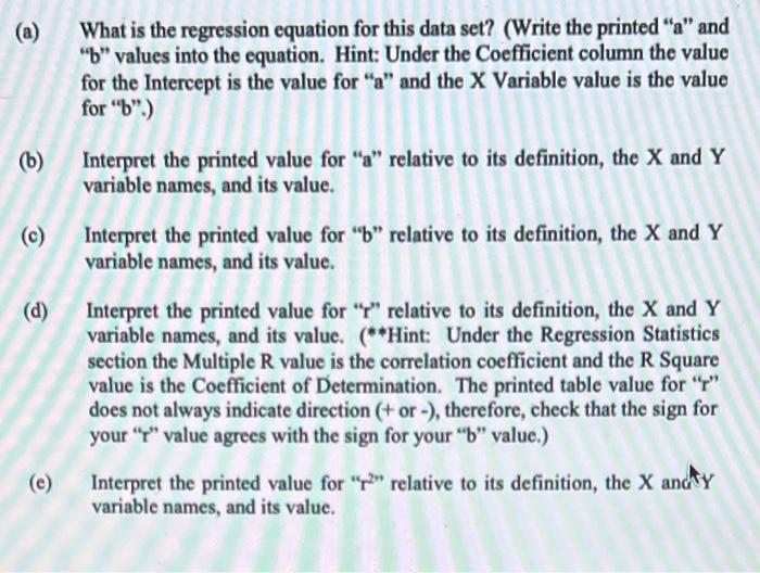 Solved Hello! I am struggling to complete a-e. Can anyone | Chegg.com