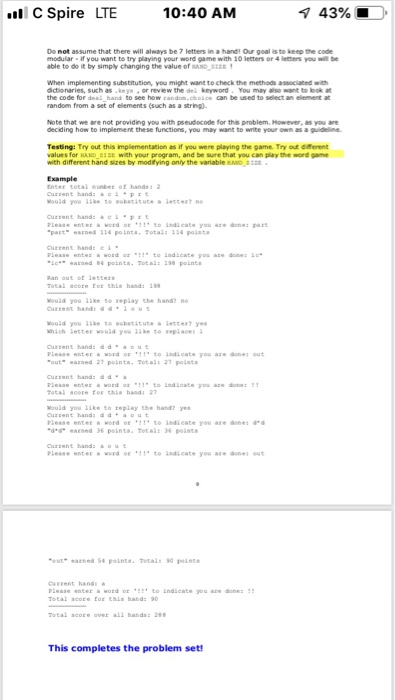 I need help with the following python assignment. i | Chegg.com