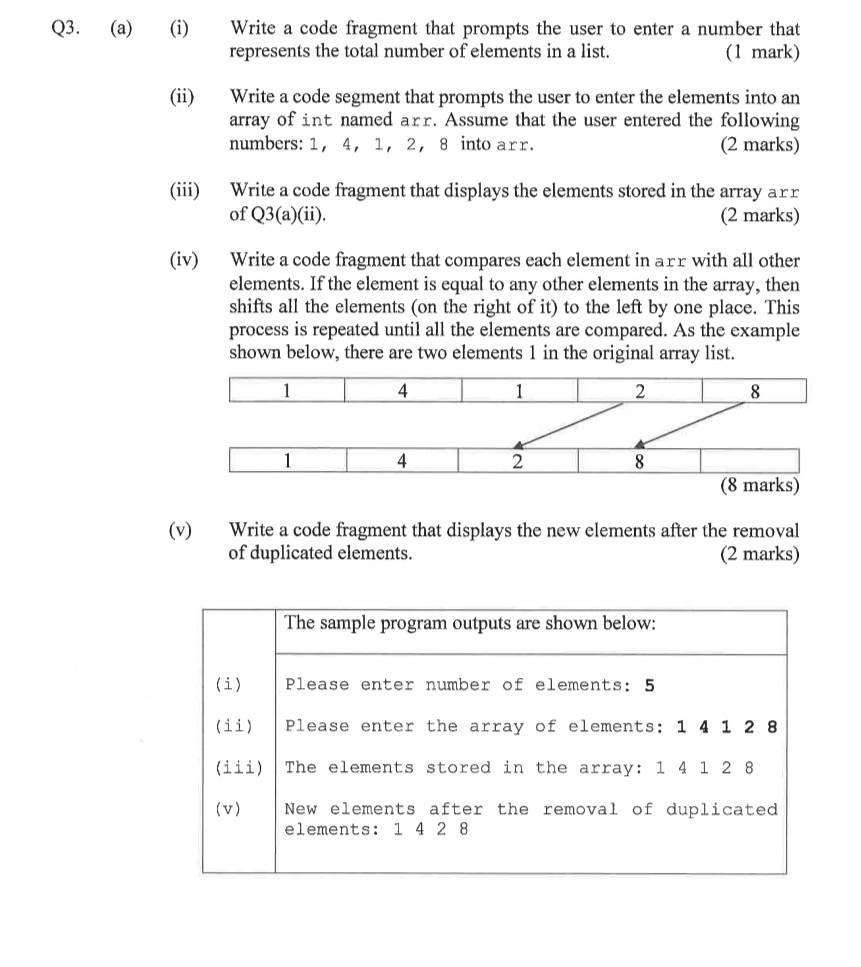 Solved I Write A Code Fragment That Prompts The User To