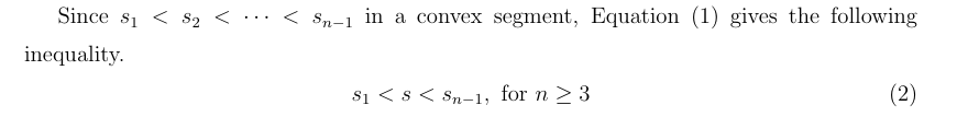 Solved PROVE THE INEQUALITYSince s1=3s1 in ﻿a convex | Chegg.com