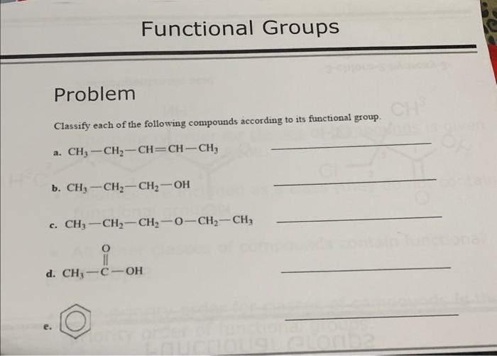 Solved Classify each of the following compounds according to | Chegg.com
