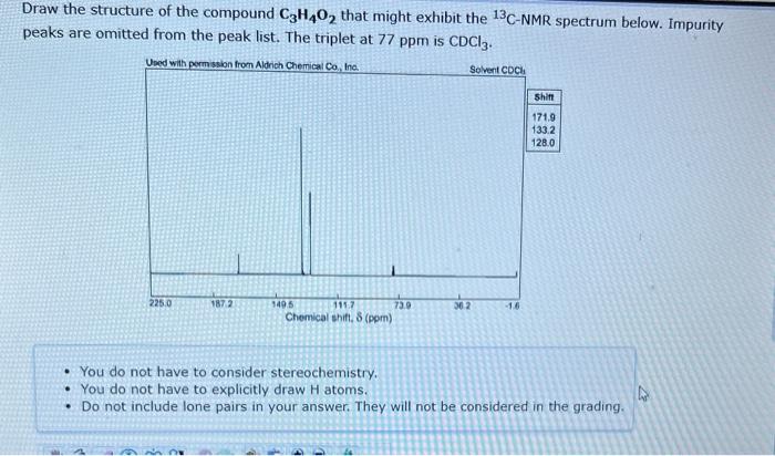 Solved Draw The Structure Of The Compound C4h8o2 That Might