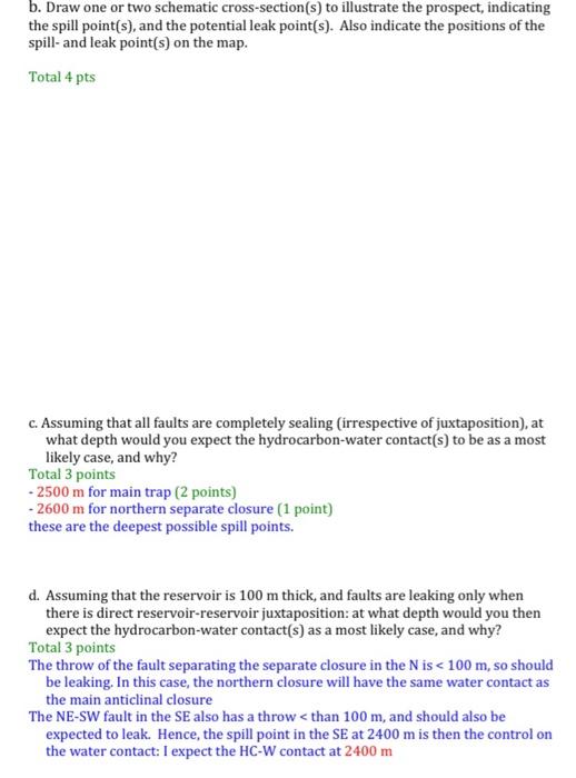 Solved Question 1: Spill and leak points (max 15 points) | Chegg.com