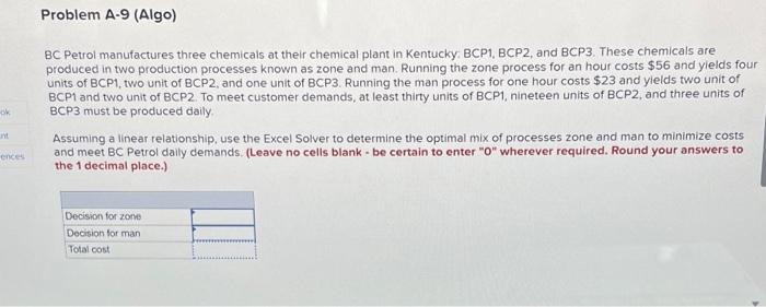 Solved Assuming a linear relationship, use the Excel Solver | Chegg.com