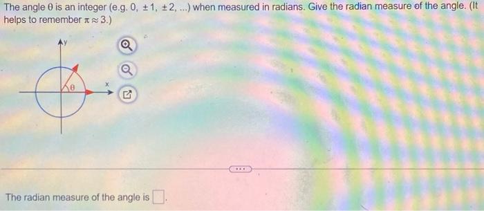 Solved The angle θ is an integer (e.g. 0,±1,±2,… ) when | Chegg.com