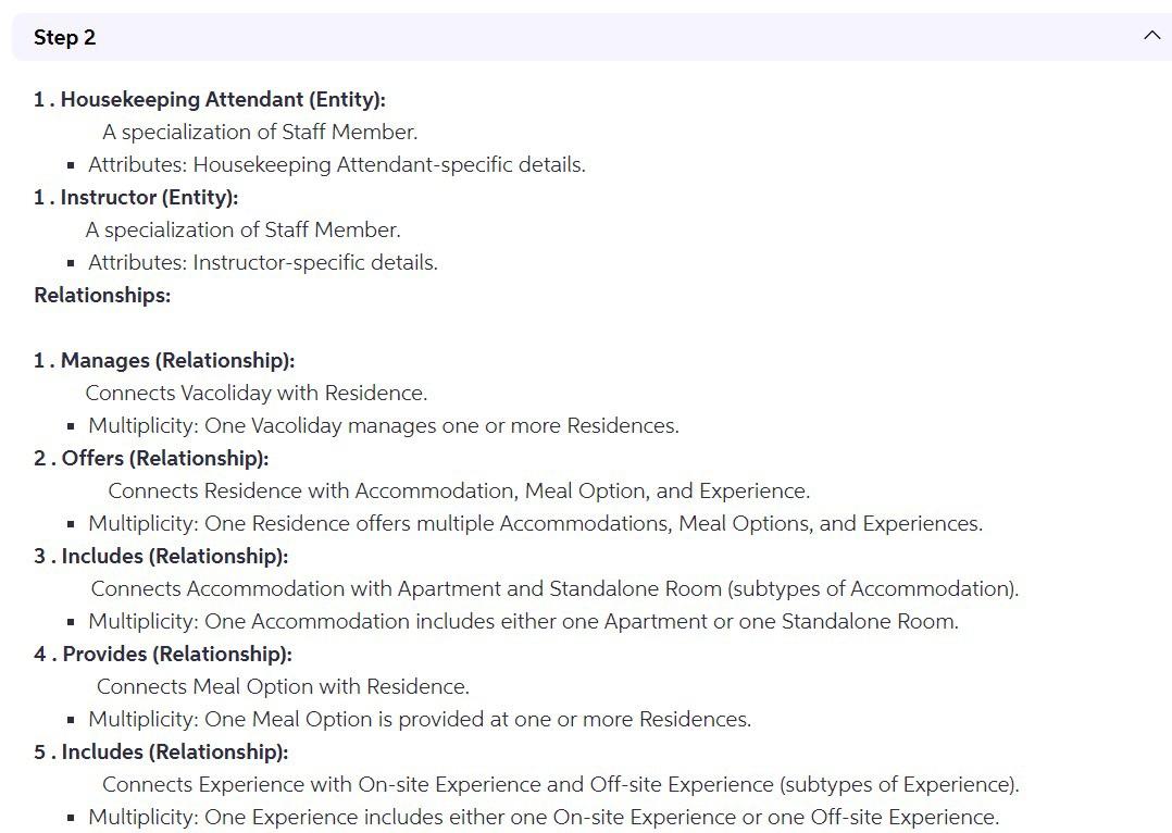 Solved Explanation: To create a Conceptual | Chegg.com