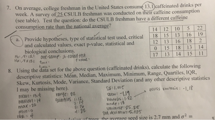 Solved how do you find the t-crit, t-calc, and p-value in | Chegg.com