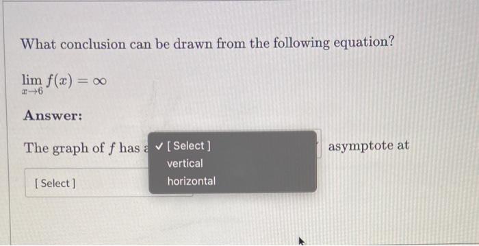 Solved What conclusion can be drawn from the following | Chegg.com