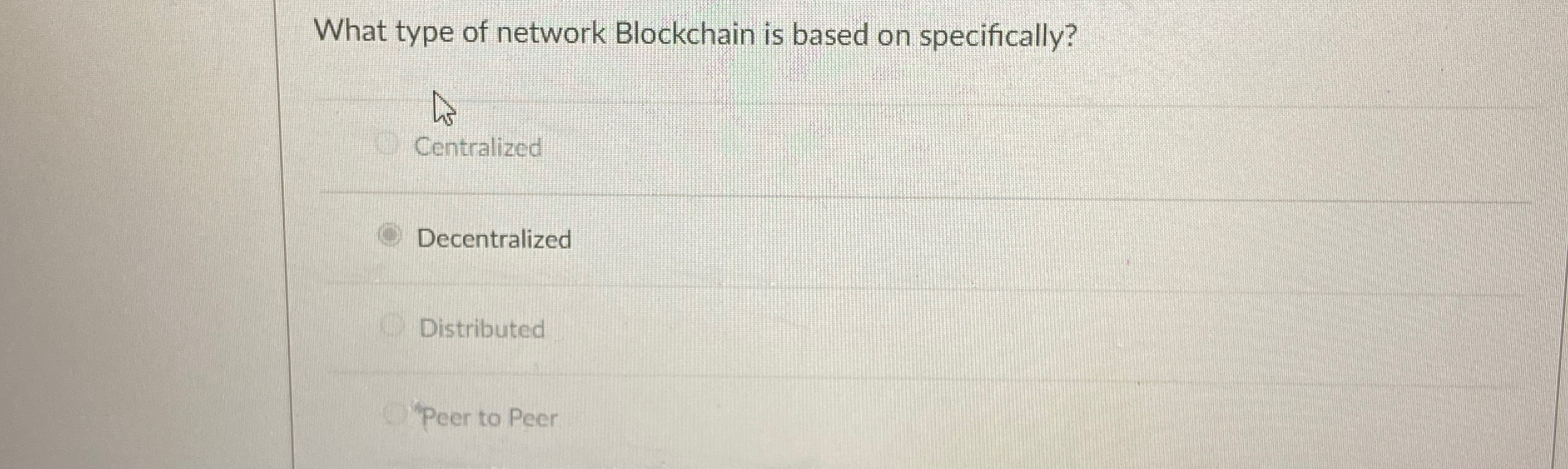 Solved What type of network Blockchain is based on | Chegg.com