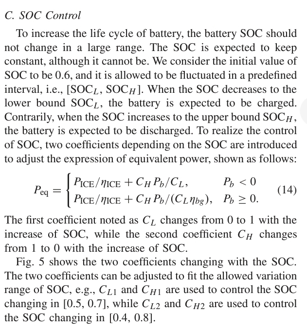 Solved C. ﻿SOC ControlTo increase the life cycle of battery, | Chegg.com