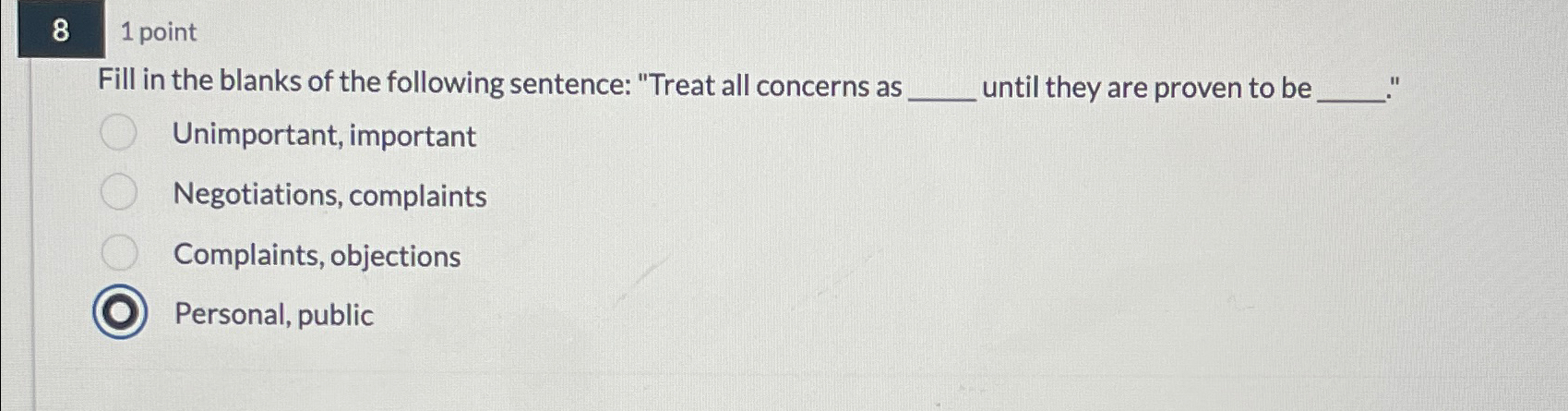 Solved 81 ﻿pointFill in the blanks of the following | Chegg.com