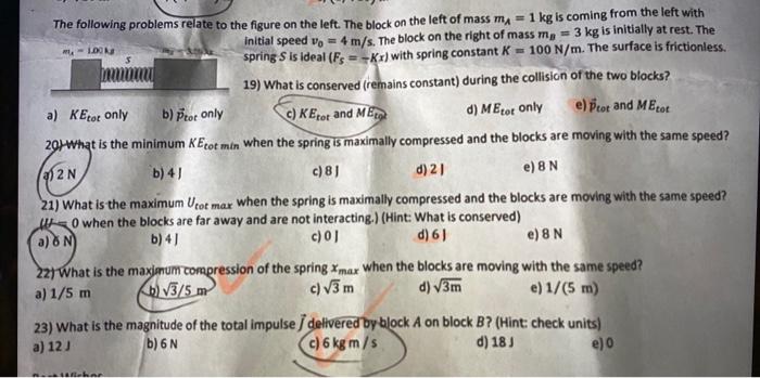 Solved The following problems relate to the figure on the | Chegg.com