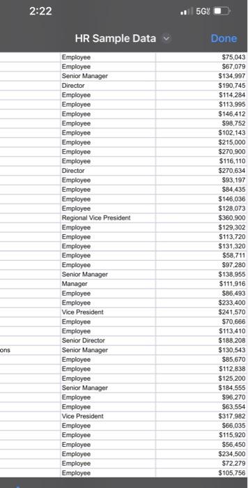 (9) Description: A downloadable spreadsheet named CV | Chegg.com