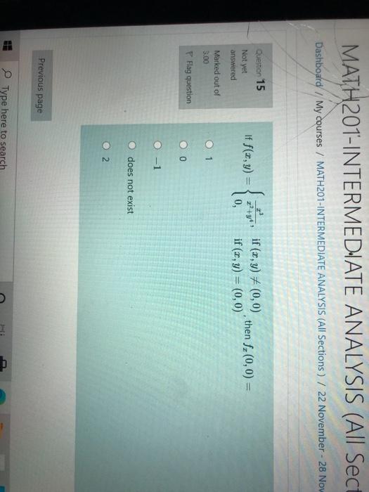 Solved MATH201-INTERMEDIATE ANALYSIS (All Sect Dashboard / | Chegg.com