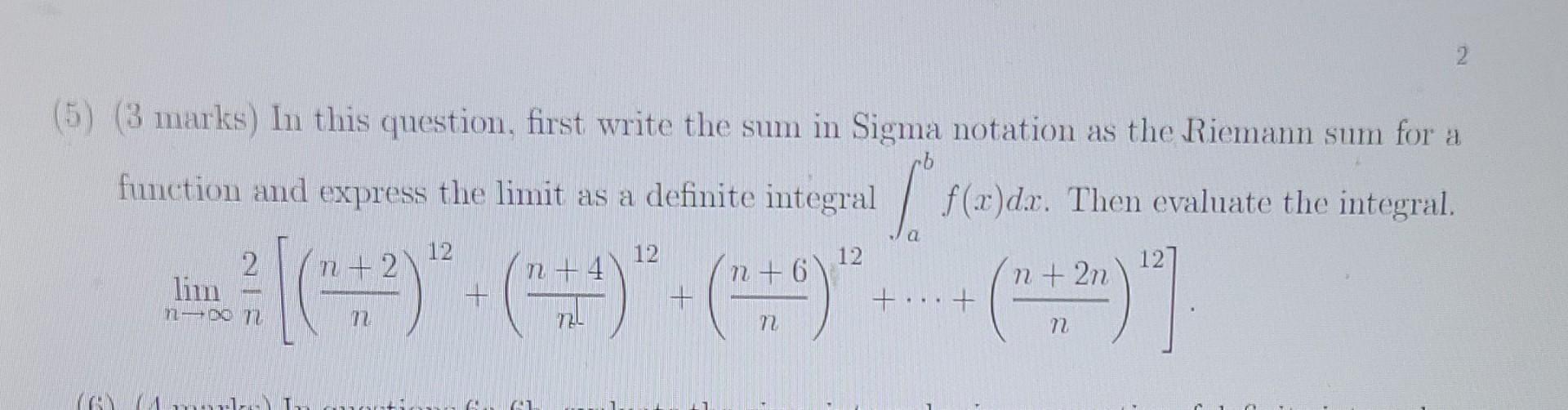 Solved (3) (4 marks) In questions 3a-3b, use the given | Chegg.com