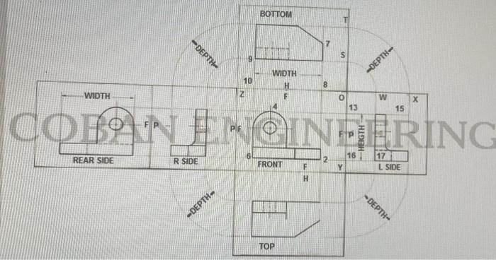 Solved the class name engineering drafting please follow the | Chegg.com