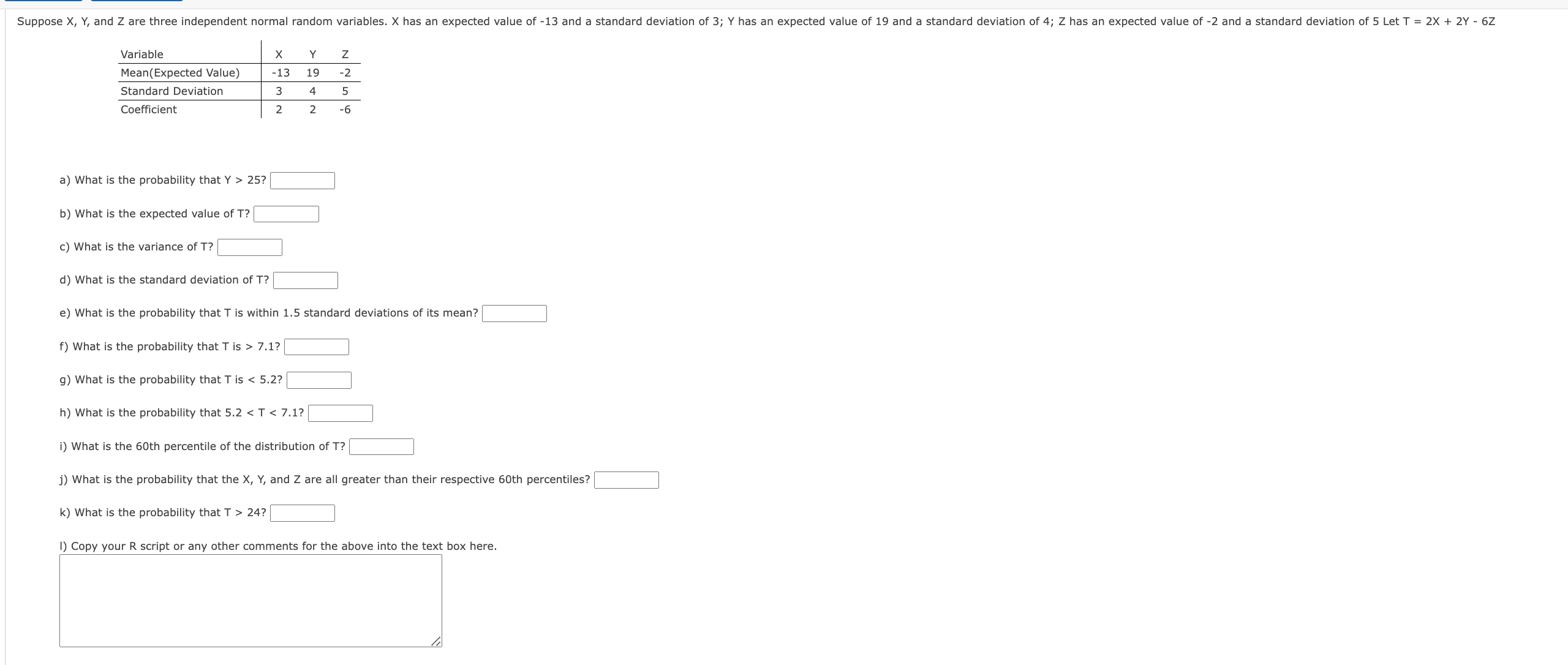 Solved please answewr A through I and paste your R script | Chegg.com