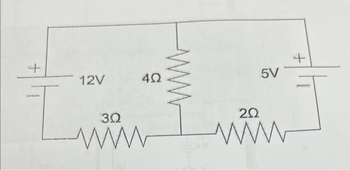 Solved find all currents and voltage across the resistors. | Chegg.com