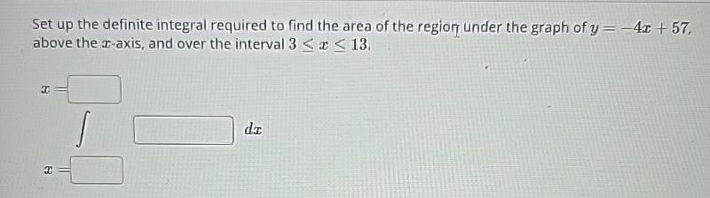 Solved Set up the definite integral required to find the | Chegg.com