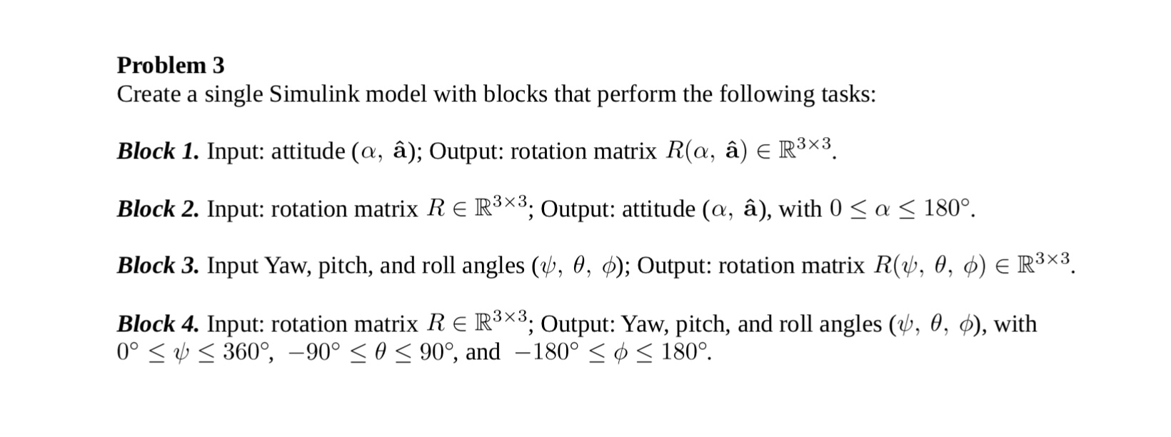 Solved Problem 3Create a single Simulink model with blocks | Chegg.com