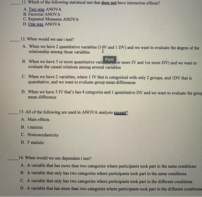 Solved For questions 1-10 please match the definition to the | Chegg.com