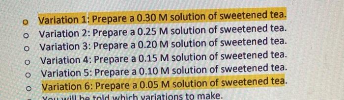 Solved Procedure: • Measure 500 mL of water, and bring to | Chegg.com