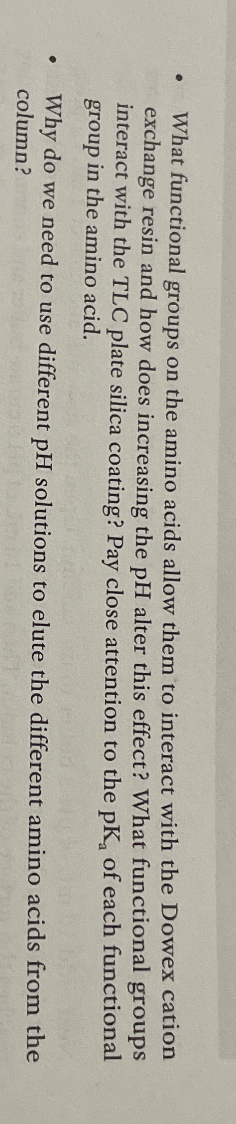 Solved What functional groups on the amino acids allow them | Chegg.com