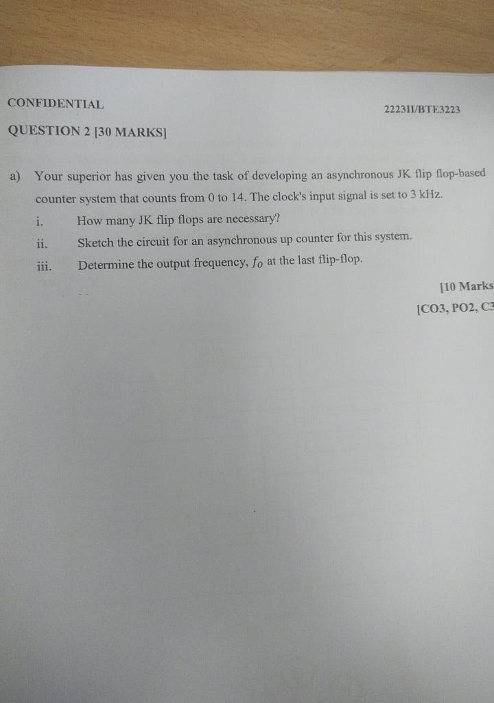 Solved a) Your superior has given you the task of developing | Chegg.com