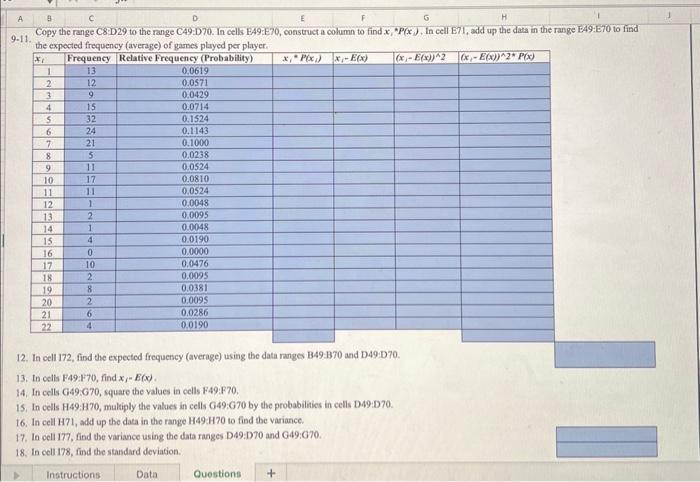 Solved 12. In cell 172, find the expected frequency | Chegg.com