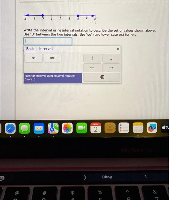Solved Write the interval using interval notation to | Chegg.com
