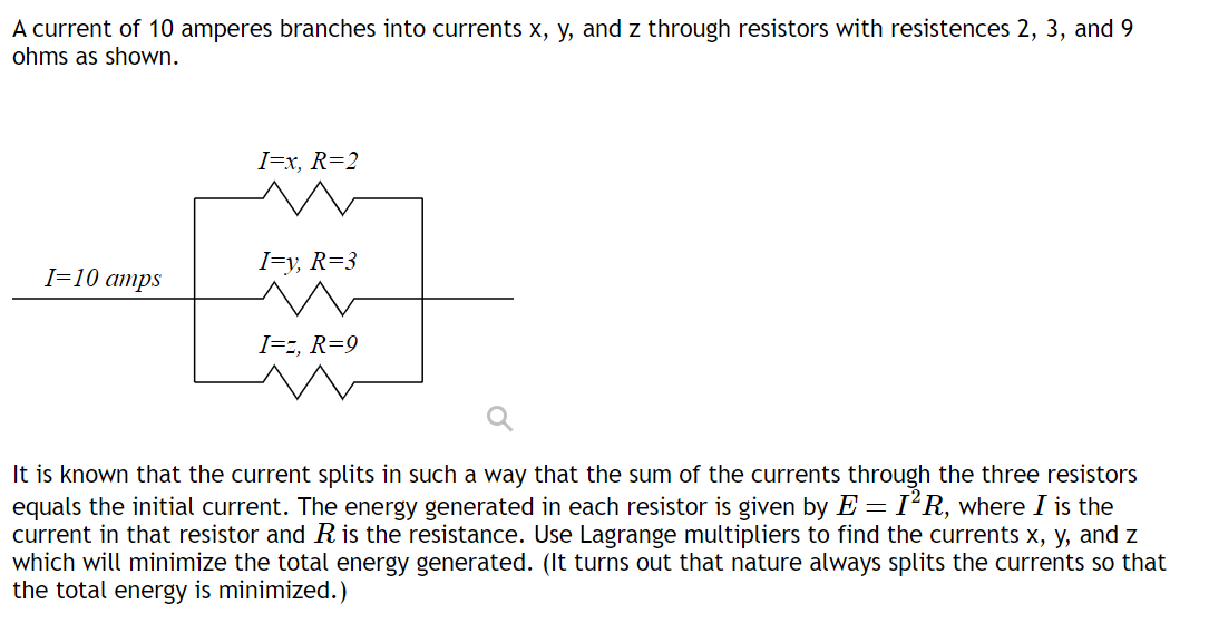 Solved It is known that the current splits in such a way | Chegg.com